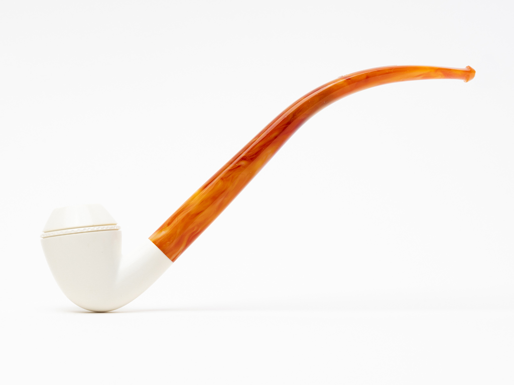 Servi-Meerschaum Churchwarden Rhodesian Meerschaum Tobacco Pipe - The Country Squire Tobacconist