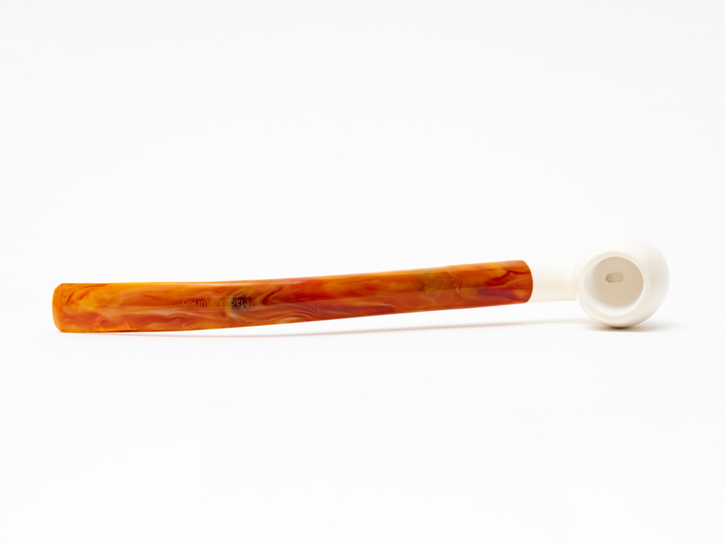 Servi-Meerschaum Floral Carving Churchwarden Meerschaum Tobacco Pipe - The Country Squire ...