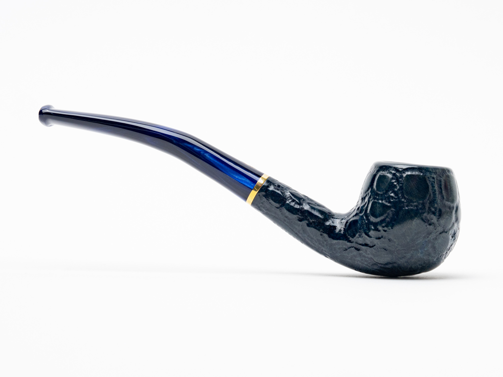Savinelli Alligator Elegance Blue (226E) - The Country Squire Tobacconist