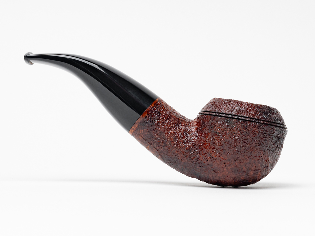 BriarWorks Classic Bull Moose Rhodesian Brown Blast (C111) Tobacco Pipe ...