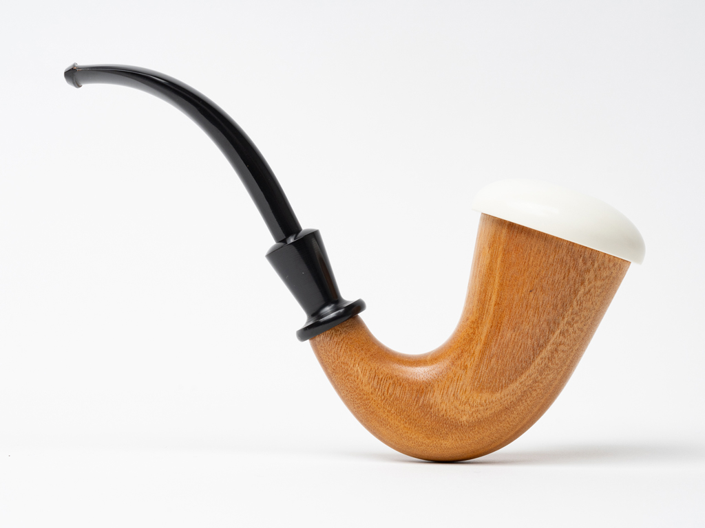 Paykoc Mahogany Wood Calabash Tobacco Pipe (Large) - The Country Squire ...
