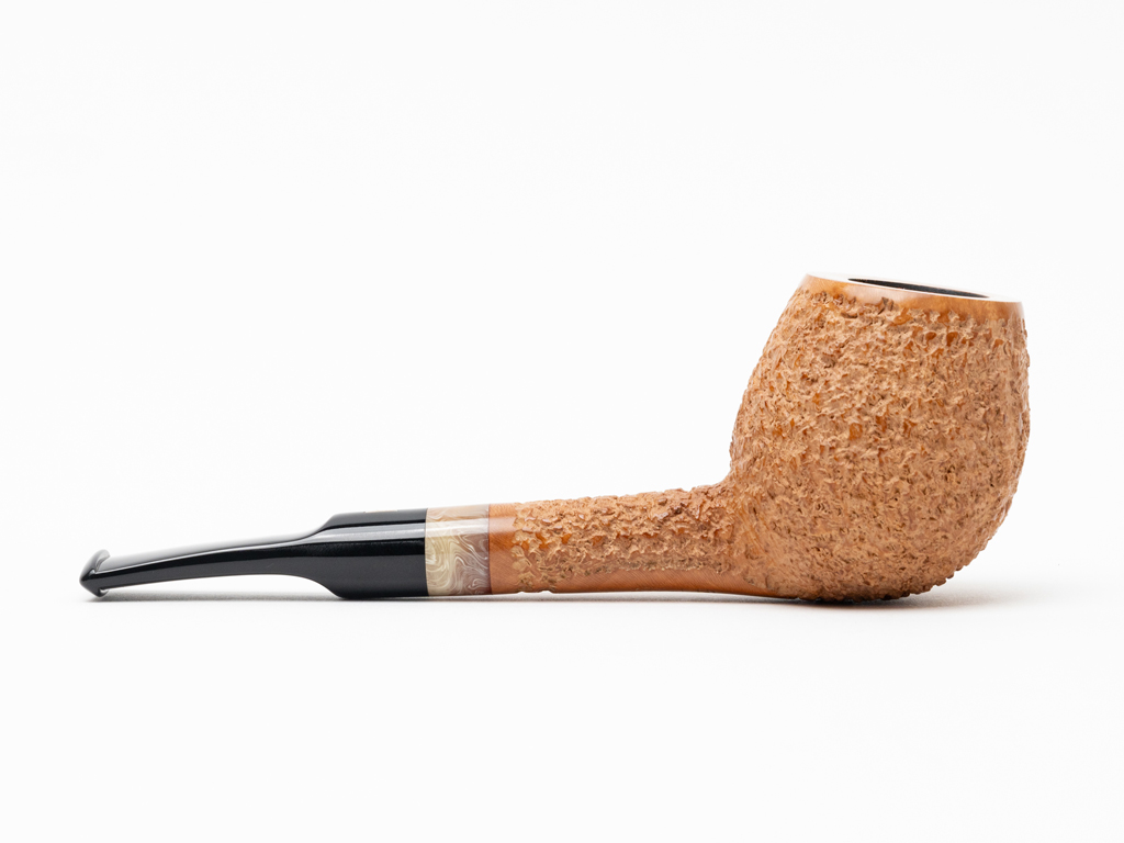 Kristiansen Rusticated Egg Tobacco Pipe - The Country Squire Tobacconist