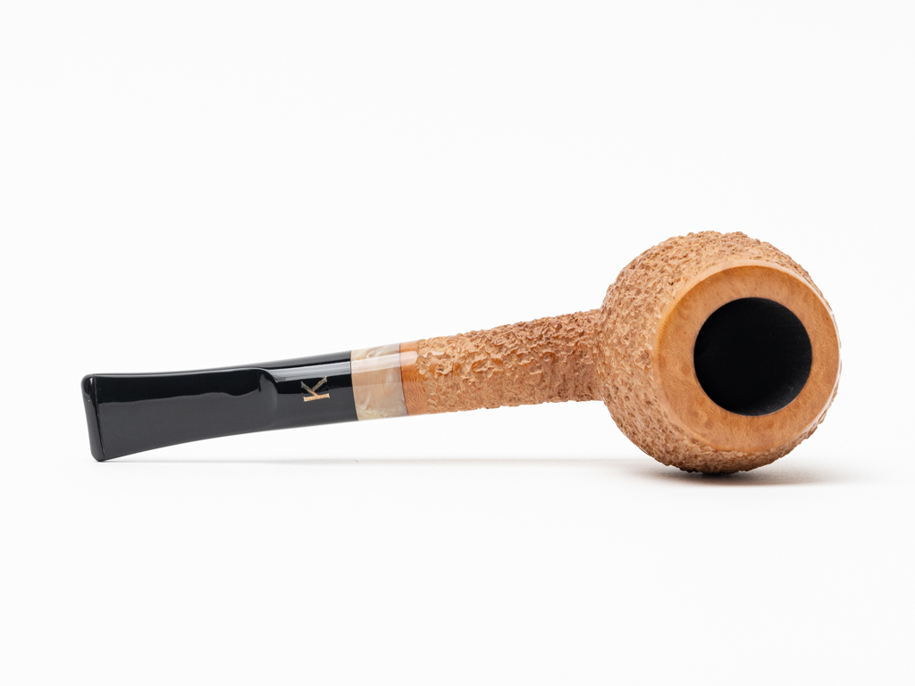 Kristiansen Rusticated Egg Tobacco Pipe - The Country Squire Tobacconist