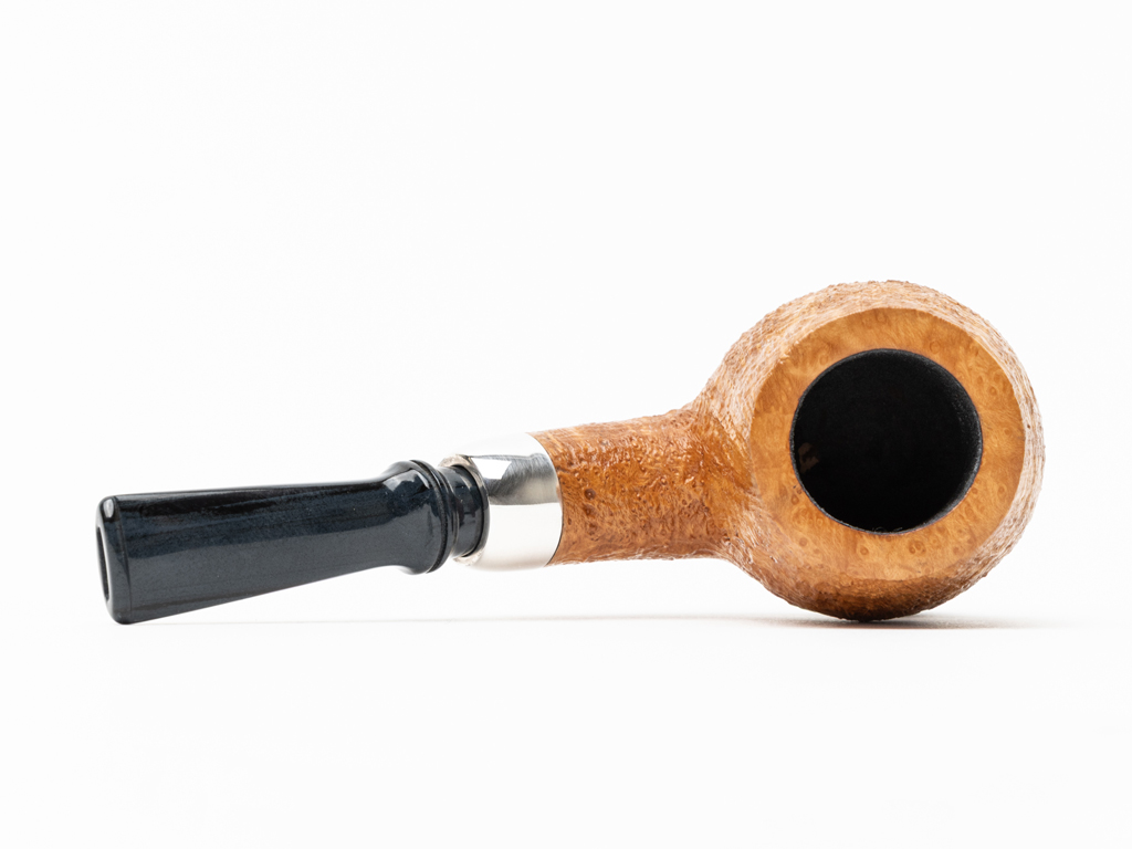 Ian Fisher Sandblasted Bent Brandy Tobacco Pipe - The Country Squire ...