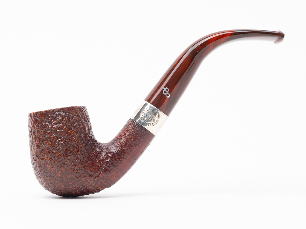 Peterson Irish Harp Sandblasted (65) Fishtail Tobacco Pipe - The ...