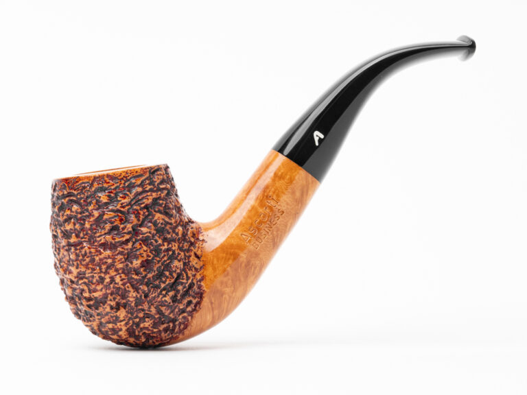 Ascorti Business Rusticated Bent Billiard Tobacco Pipe - The Country ...