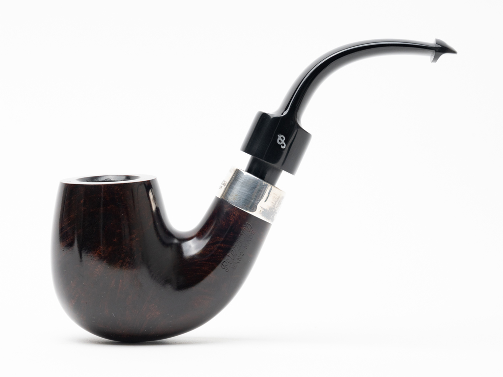 Peterson House Pipe Smooth Bent P-Lip Tobacco Pipe - The Country Squire ...