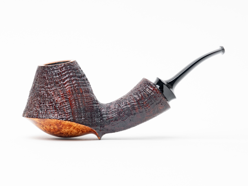 Jason Patrick Sandblasted Large Volcano Tobacco Pipe - The Country ...