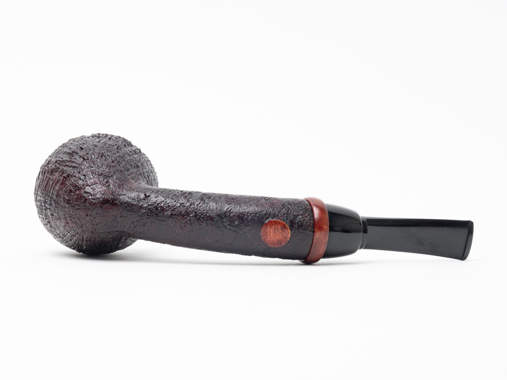 Jason Patrick Sandblasted Long Shanked Acorn w/ Briar Accent Tobacco ...
